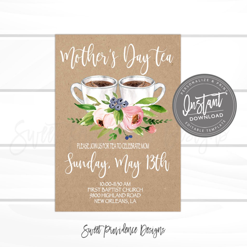 Editable Boy Baby Shower Invitation | Sweet Providence Designs