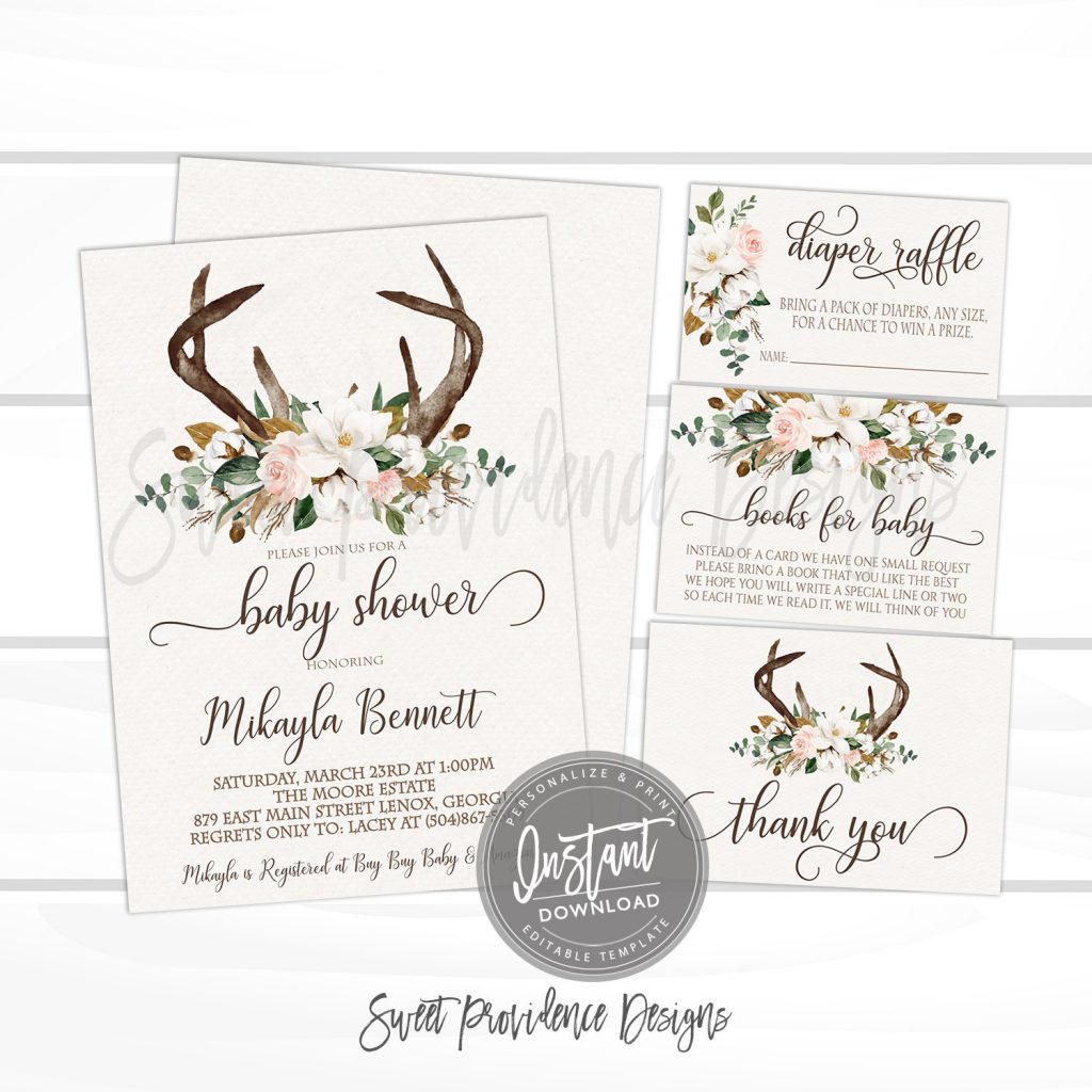 Printable Baby Shower Mommy or Daddy | Sweet Providence Designs